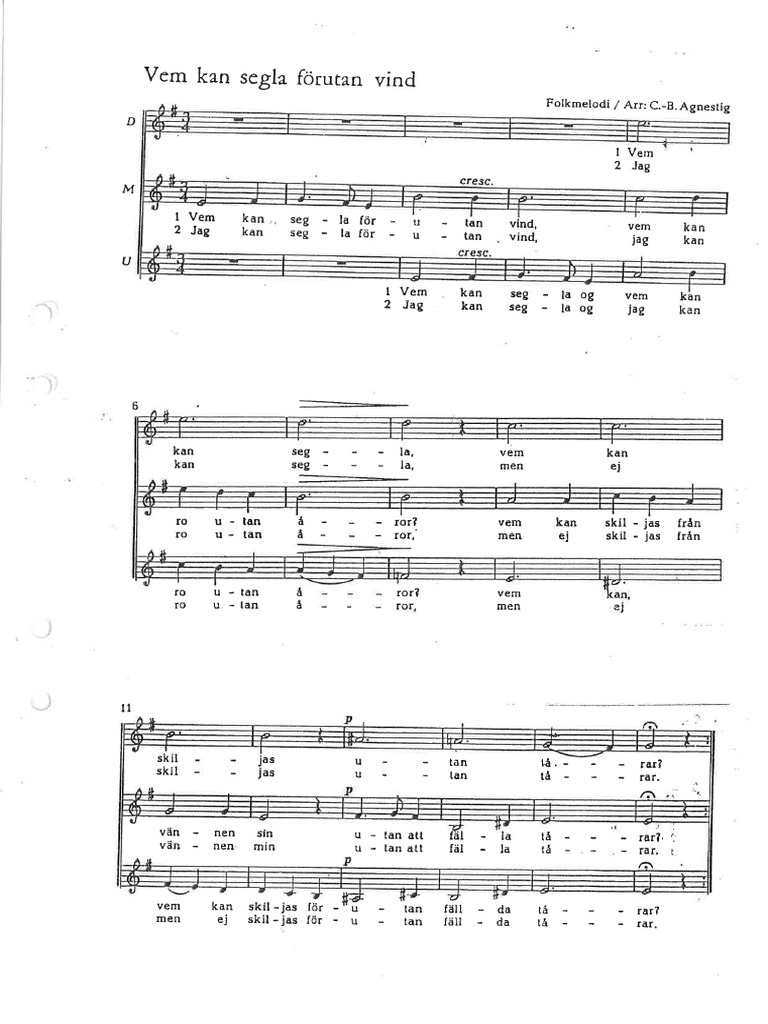 Vem Kan Segla | PDF
