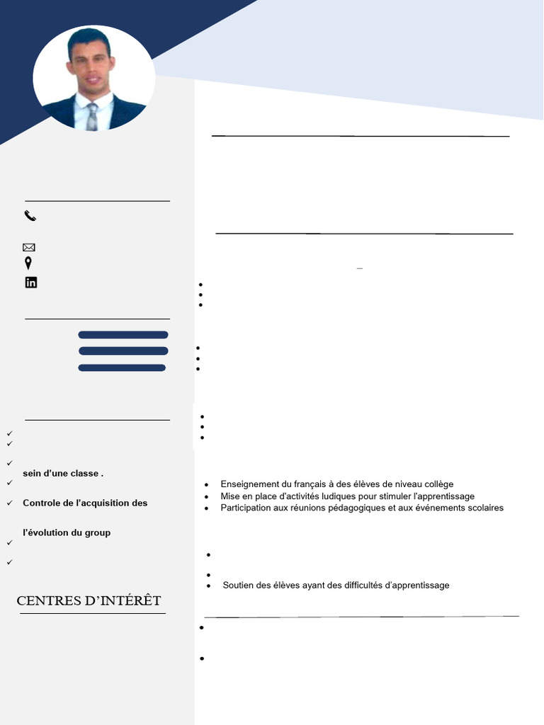 CV Prof 2024 | PDF