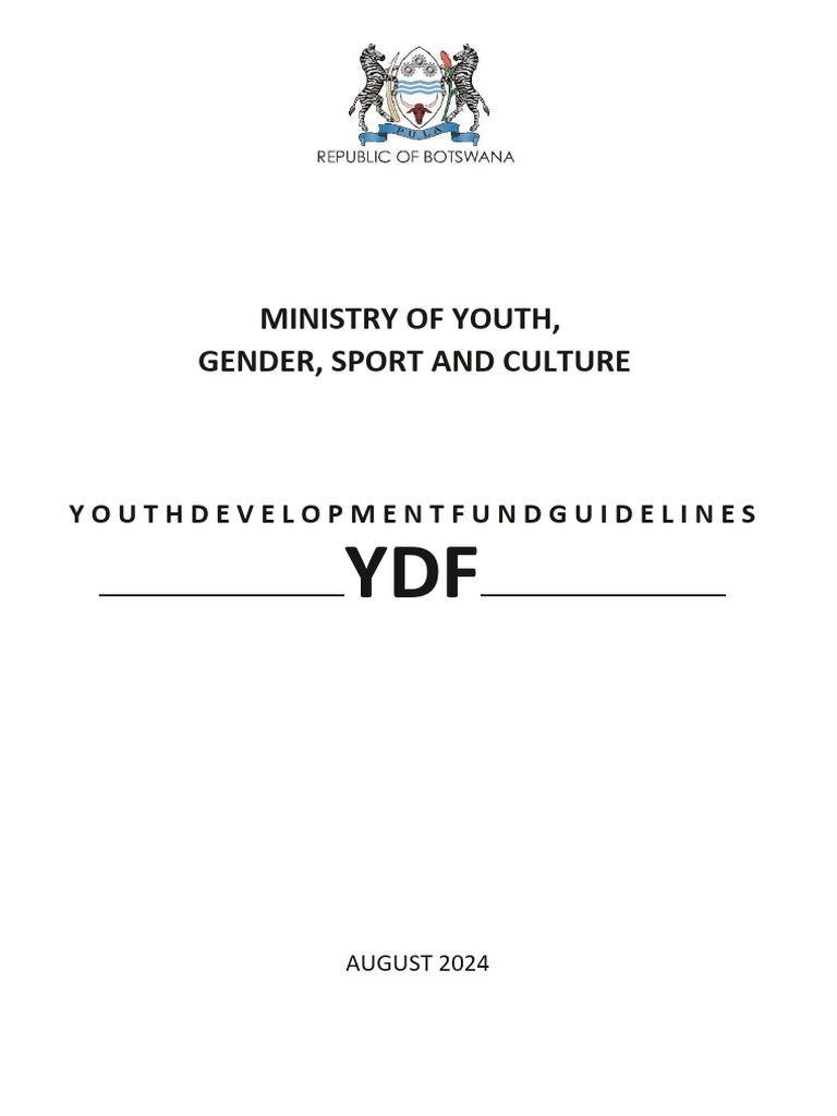 Ydf Guidelines August 2024 | PDF