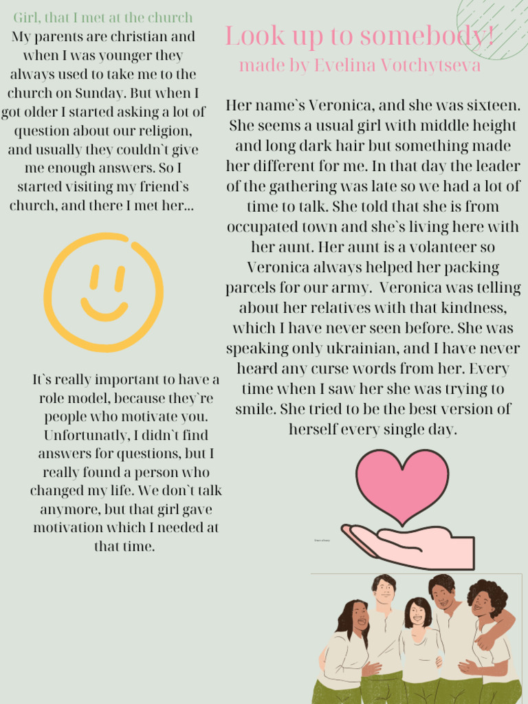 Look Up To Somebody! | PDF