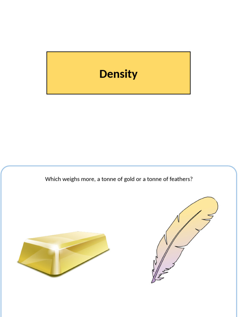 Understanding Density: Mass and Volume | PDF | Density | Bronze