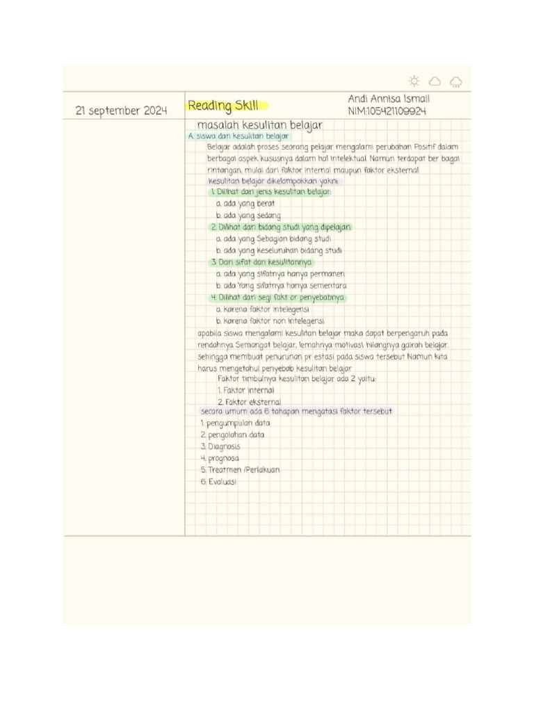 tugas reading skill | PDF