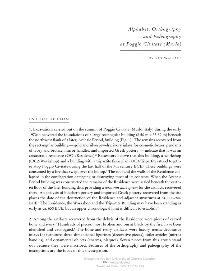 Alphabet Orthography and Paleography at | PDF | Phonetics | Social Science