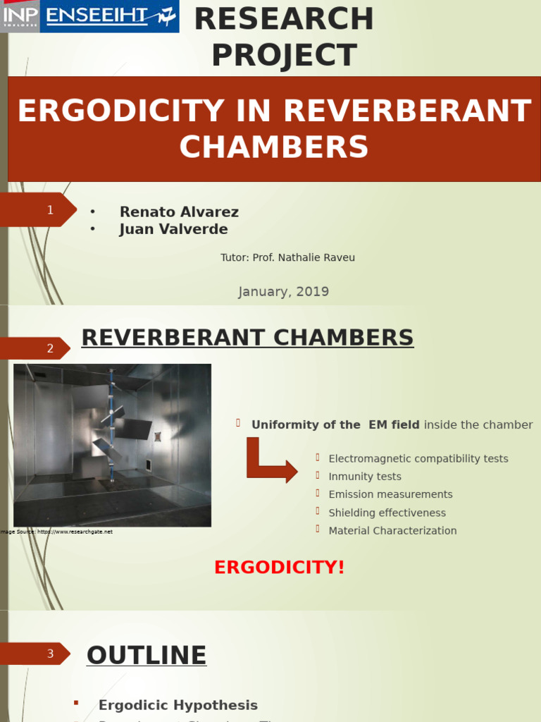 Ergodicity in Reverberant Chamber | PDF | Hertz | Chi Squared Distribution