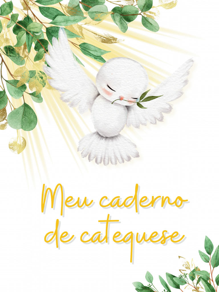 Caderno Catequese - Esp°rito Santo | PDF