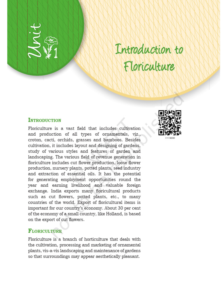 Floriculture PDF | PDF