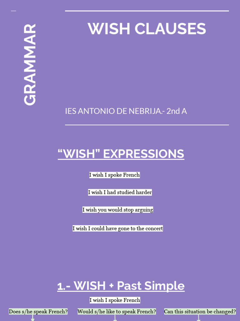 Wish | PDF