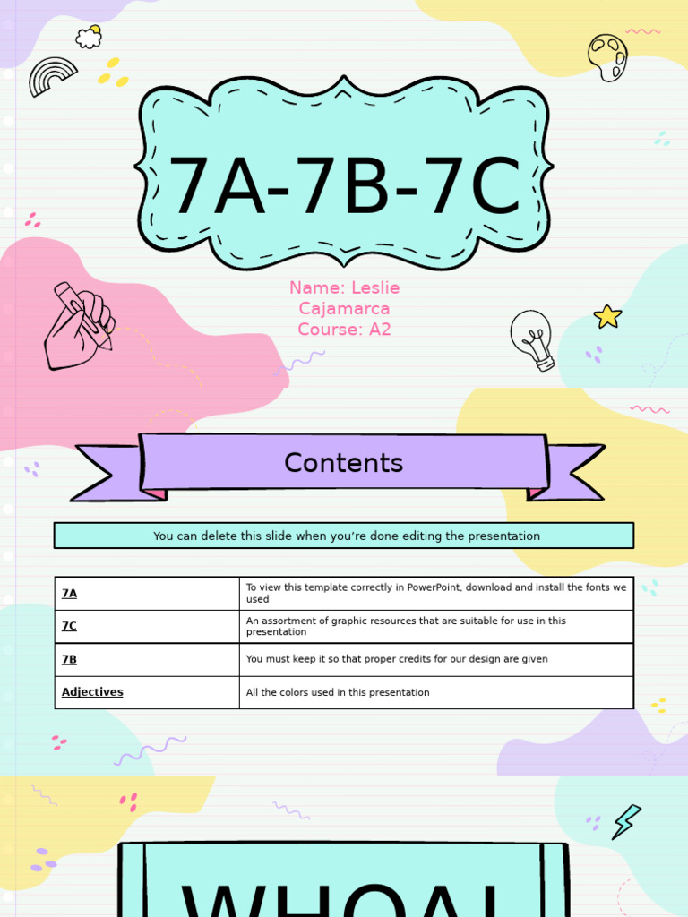 Team Building Class For Elementary - by Slidesgo | PDF