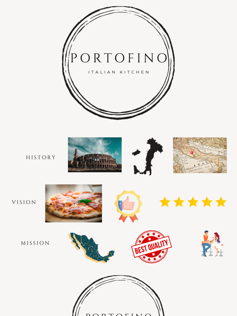 Portofino: Italian Kitchen | PDF