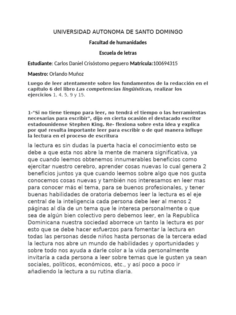 Cap 6 Letras 2 | PDF