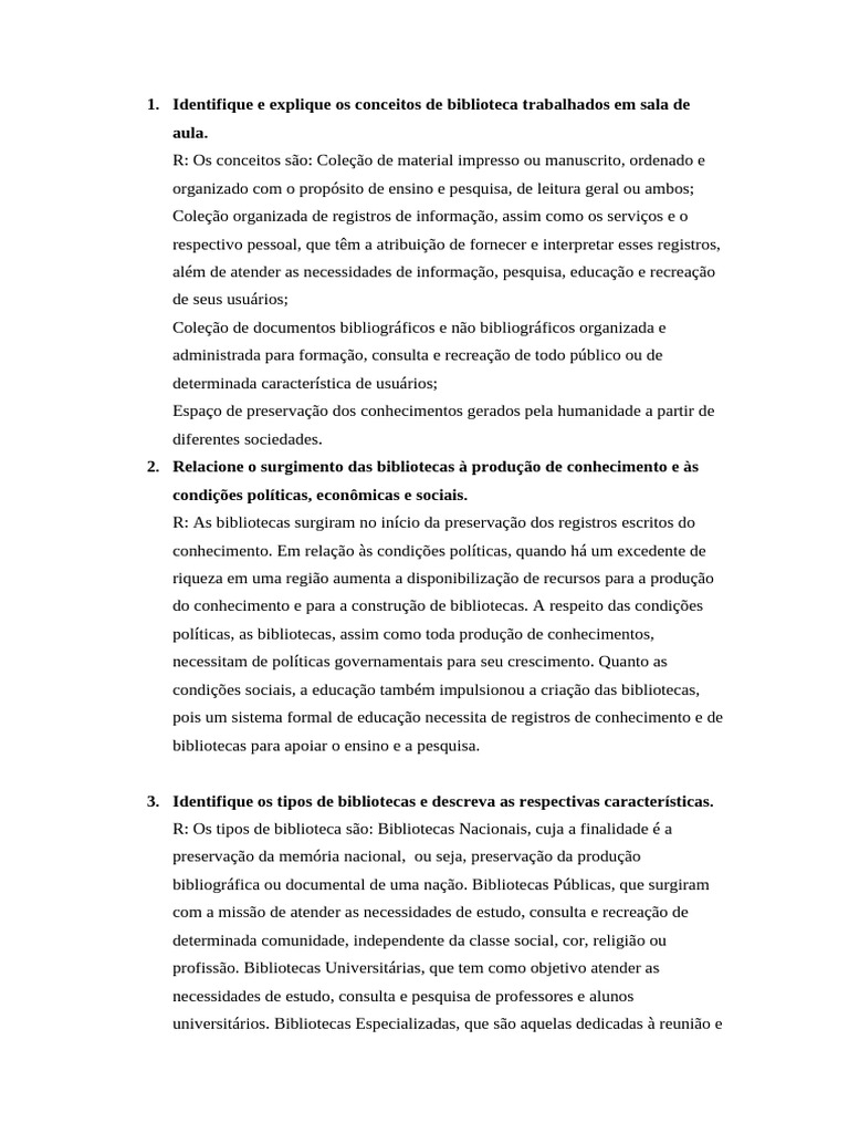 Estudo Dirigido Biblio | PDF