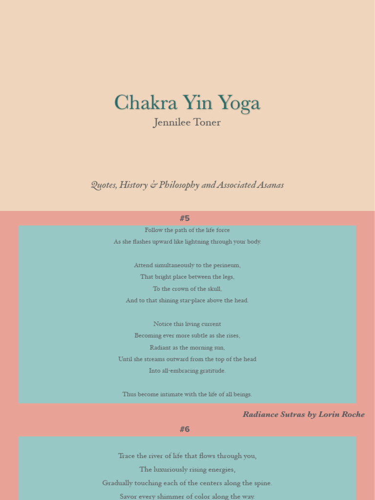 Chakra Yin Yoga | PDF