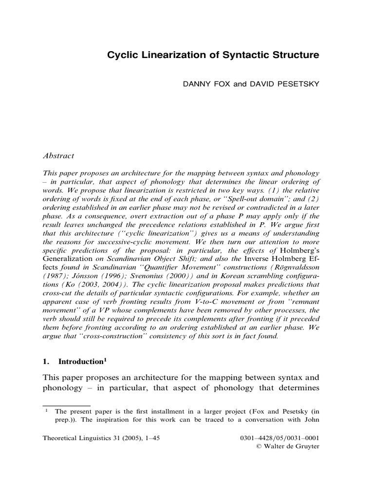 Syntax S4 | PDF
