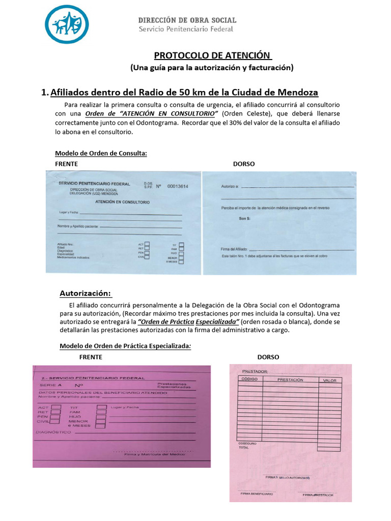 Protocolo de Atencion | PDF