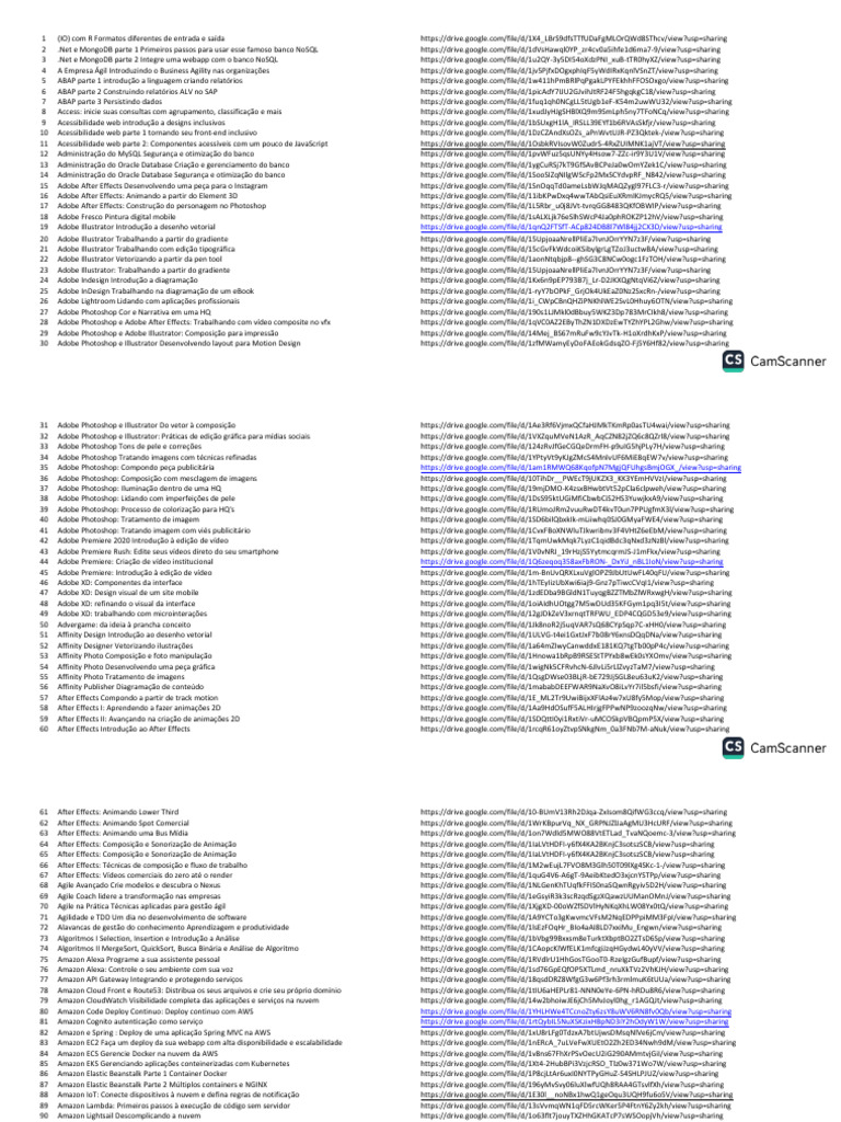 Cursos Alura - GC | PDF