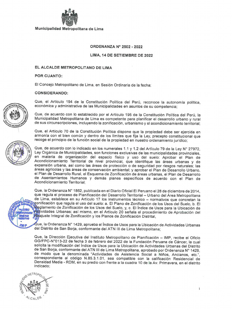 Ord 2502-2022 | PDF