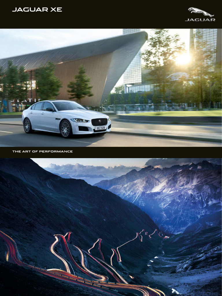 Jaguar XE Brochure 1X7601810000BGBEN01P - tcm634 609067 | PDF