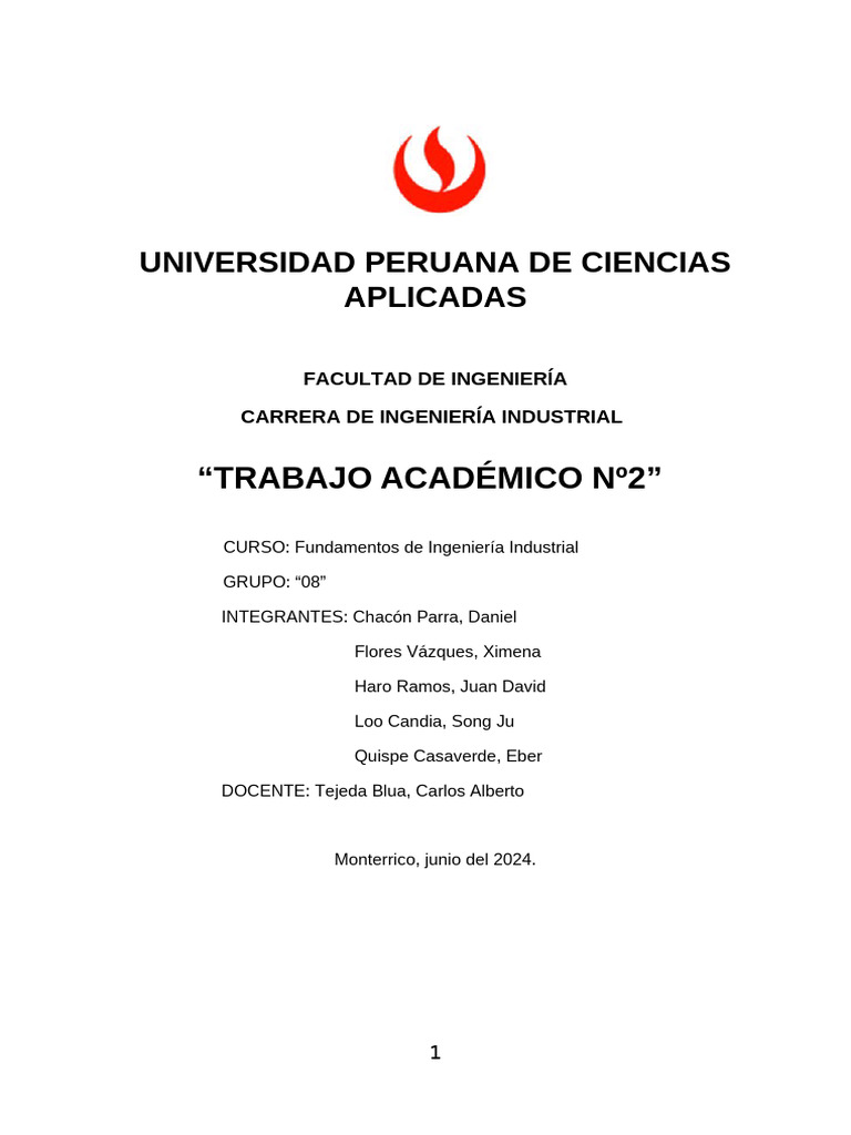 Tarea Academica 2 Terminada | PDF