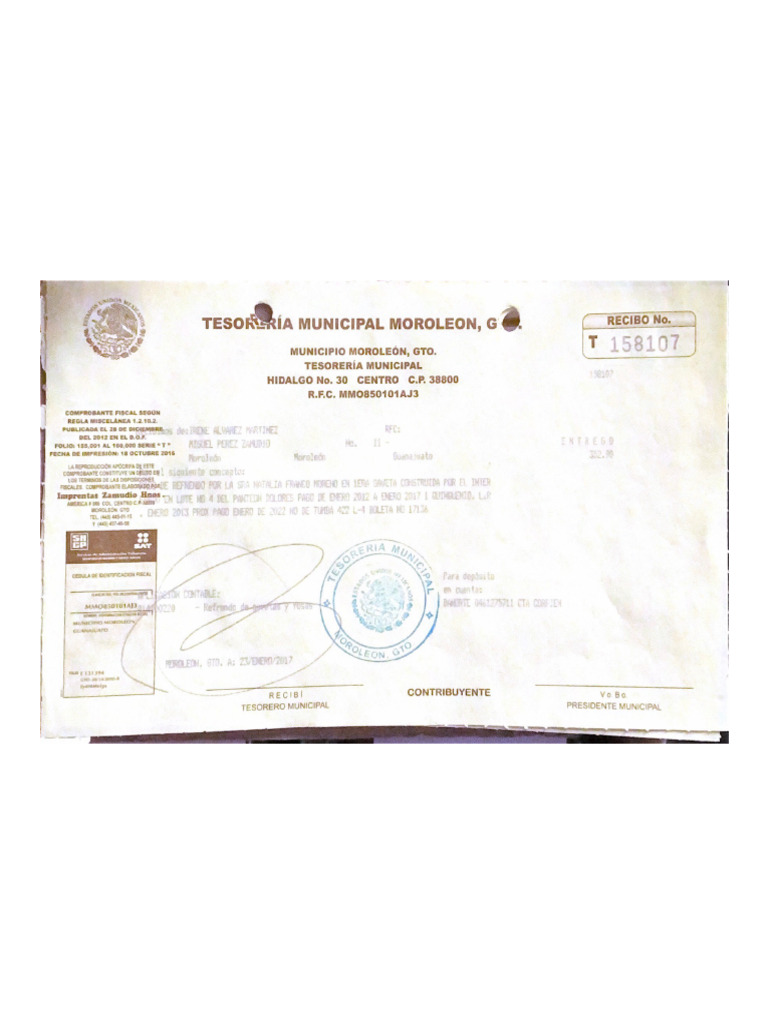 Municipio Moroleón, Gto. | PDF