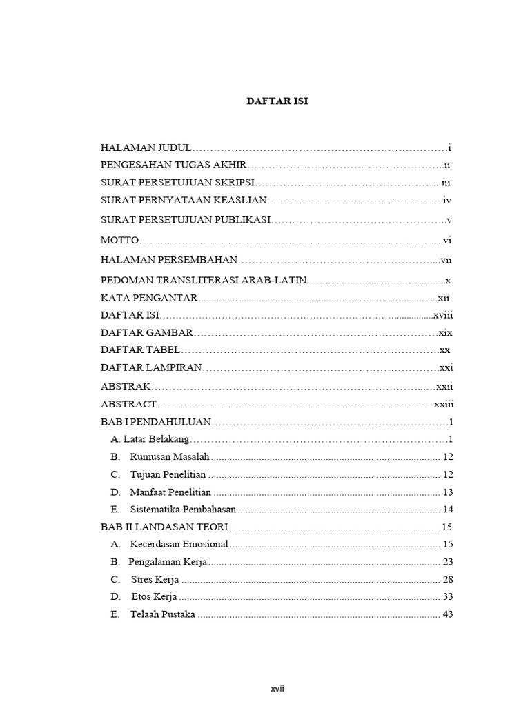 DAFTAR ISI | PDF