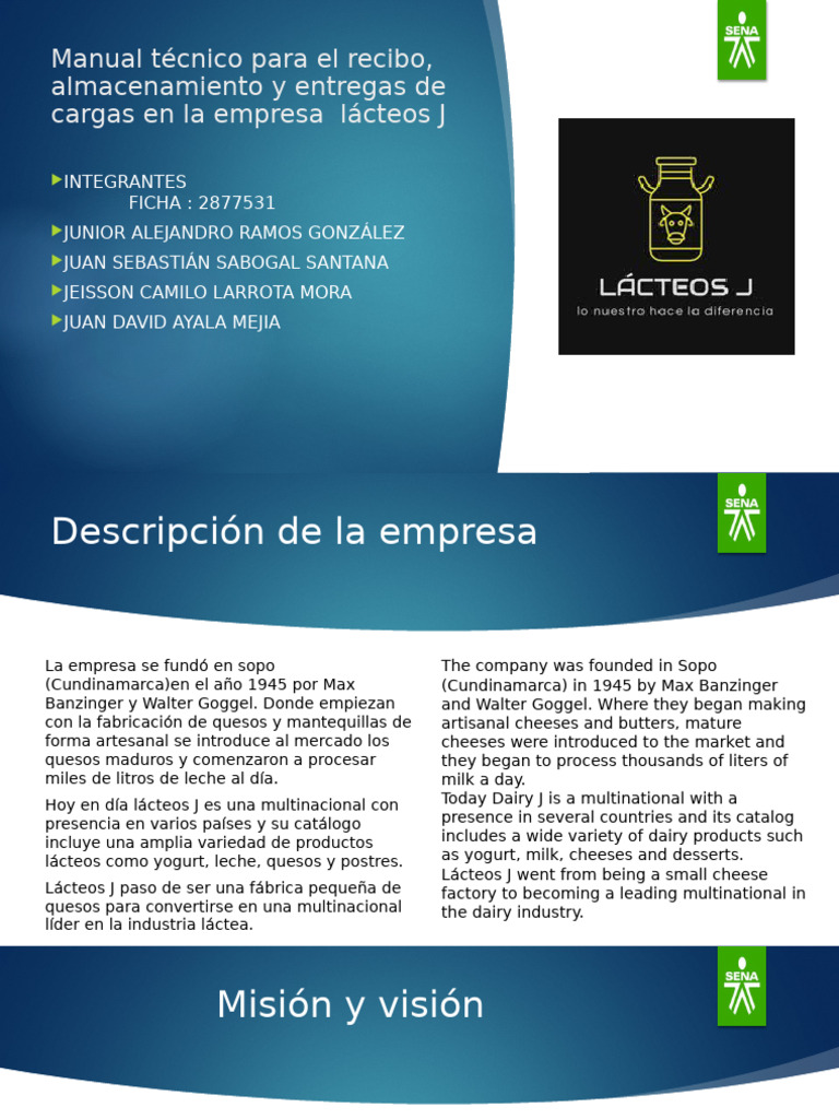Manual Técnico Lácteos J | PDF | Productos lácteos | Almacén