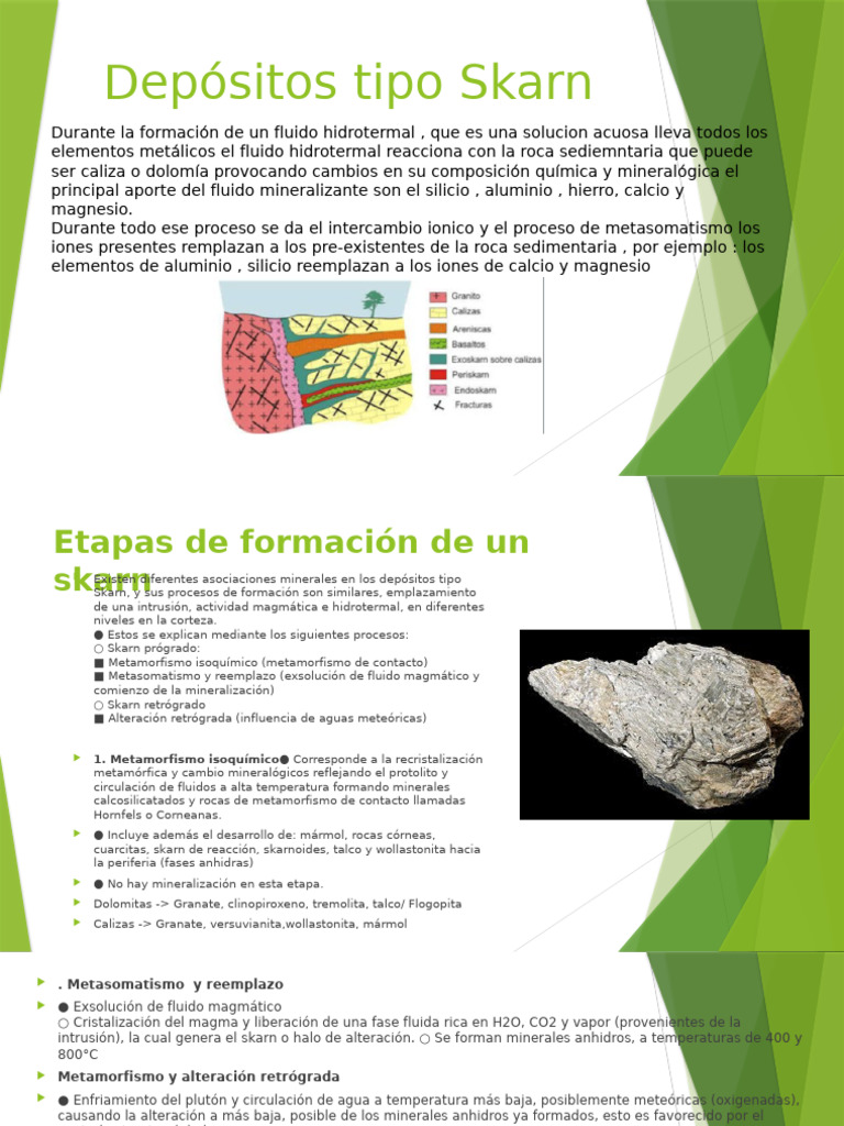 Depósitos Tipo Skarn | PDF