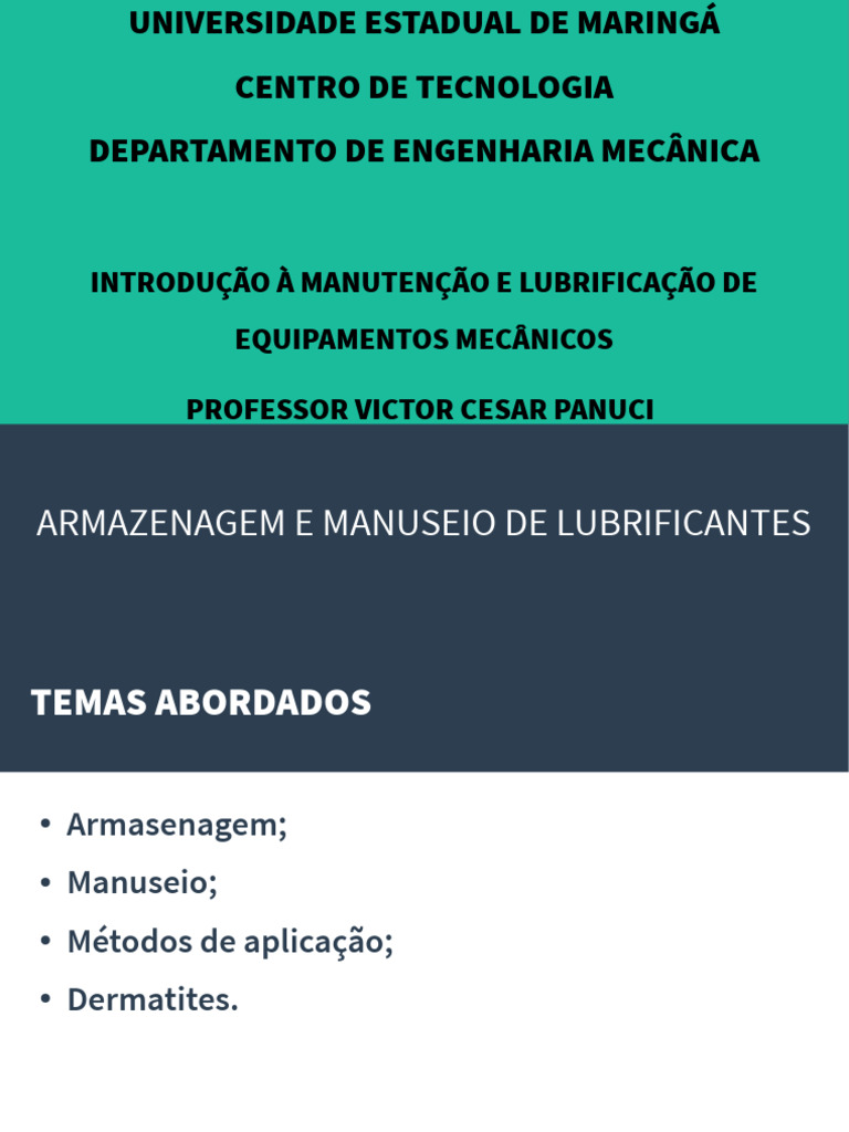 10 Armazenagem e Manuseio | PDF