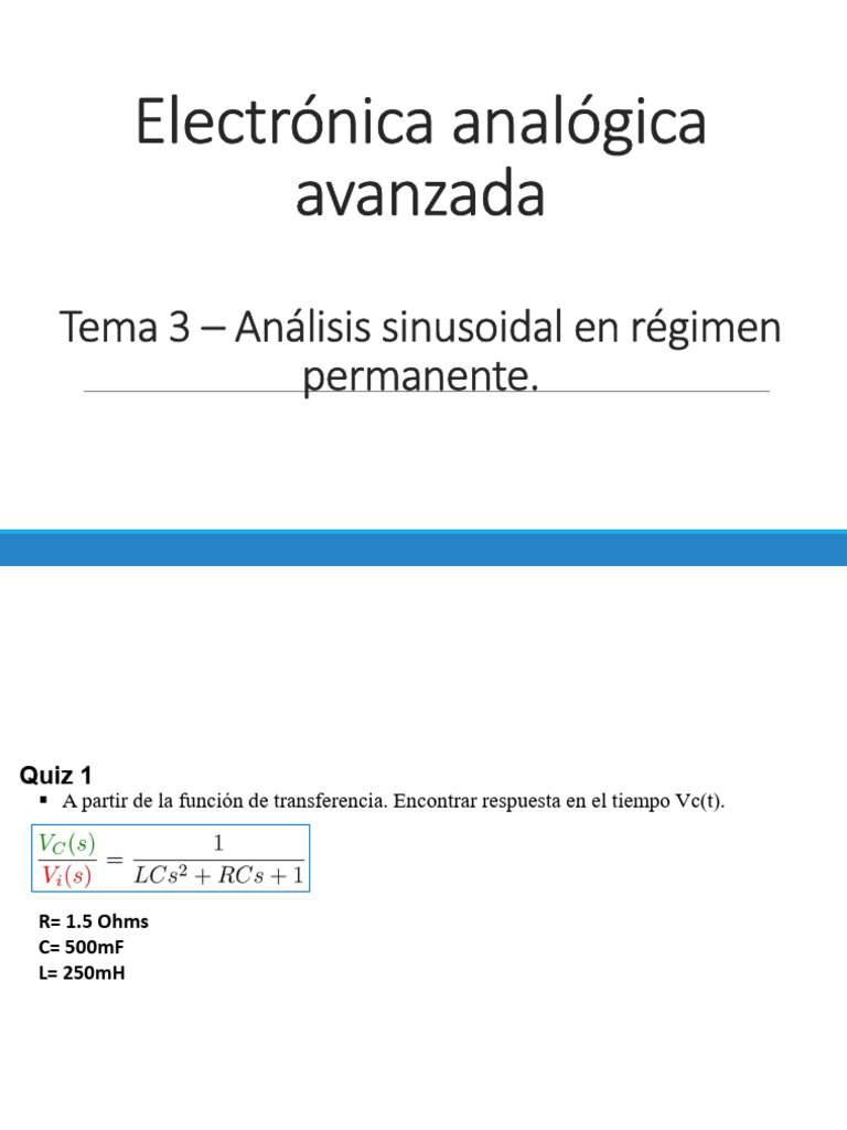Tema3 AnalisisSinusoidal | PDF