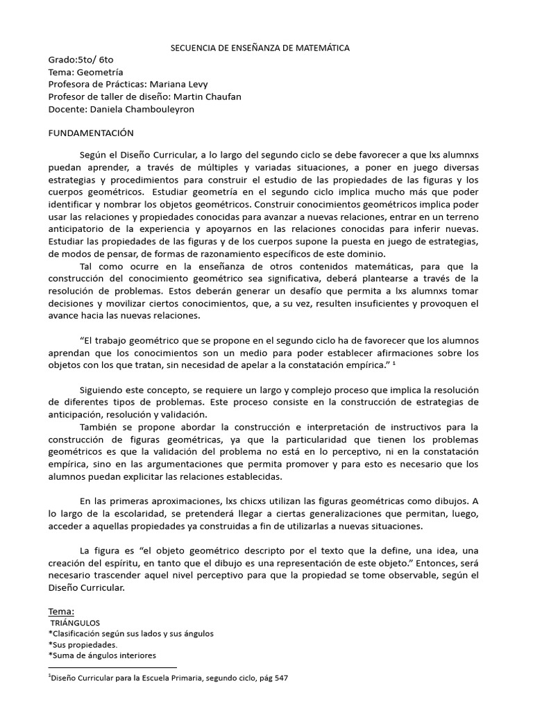 Comparto 'Secuencia Ángulos y Triángulos' Contigo | PDF