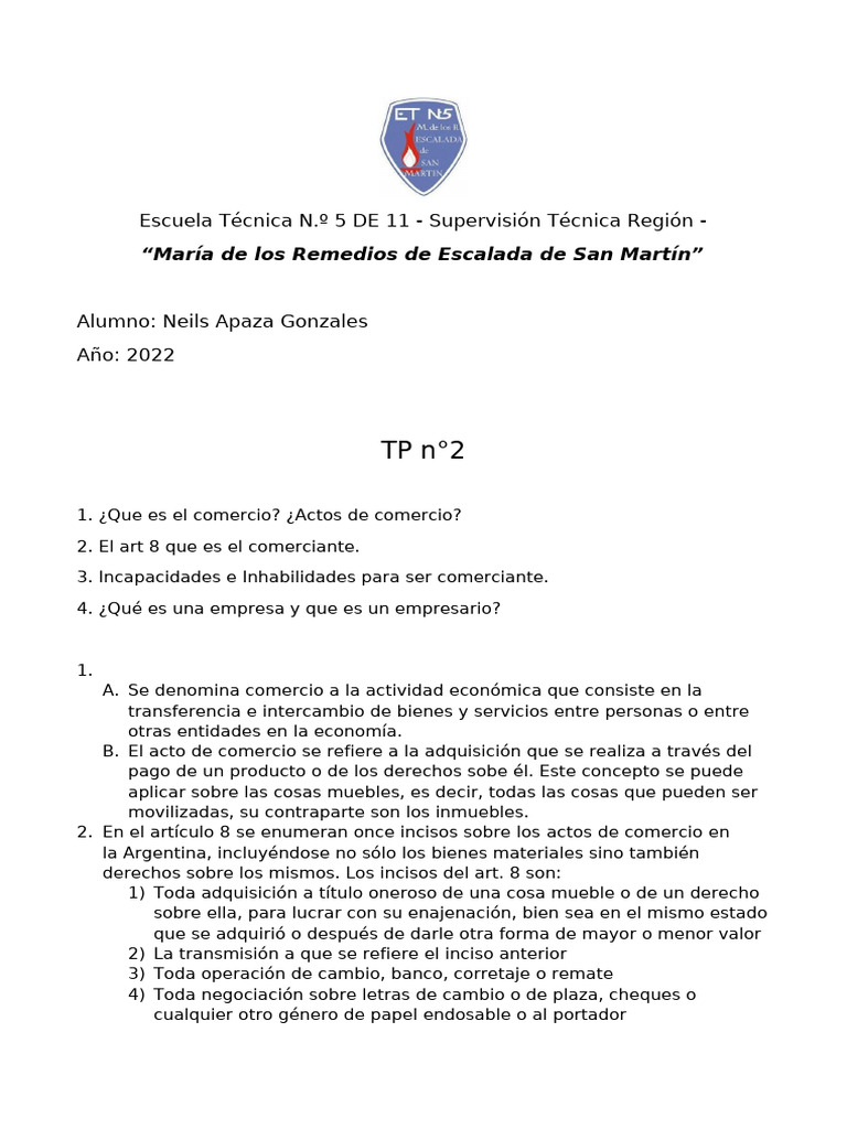 TP N°2 | PDF