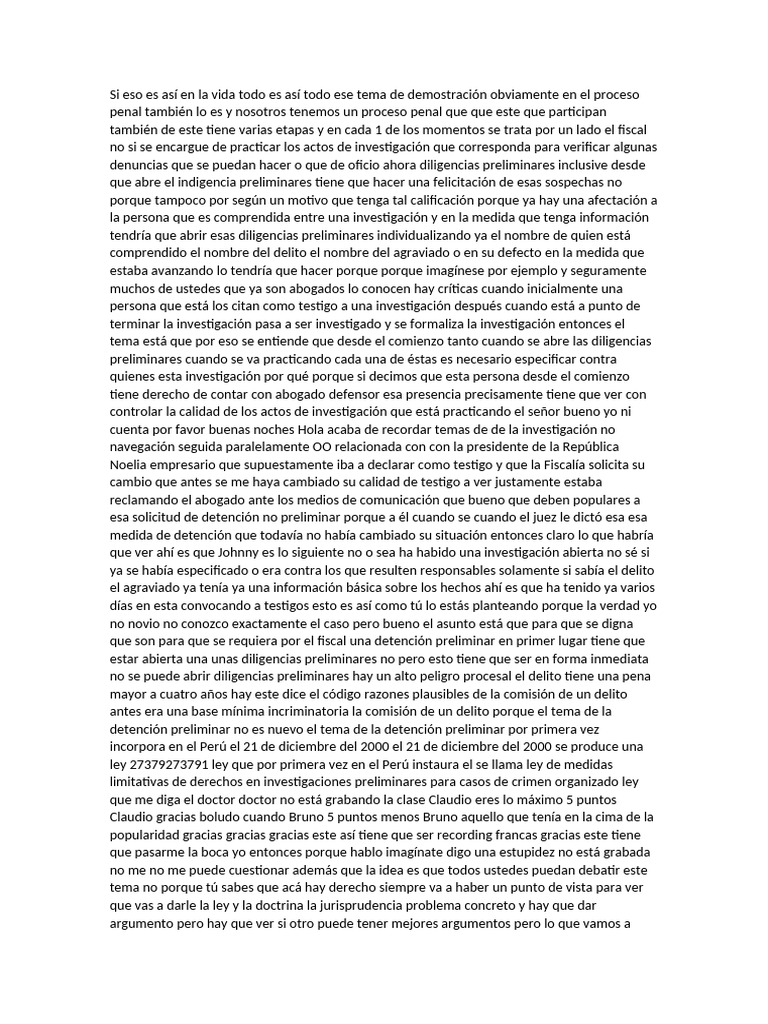 Clase 2 Procesal Penal | PDF