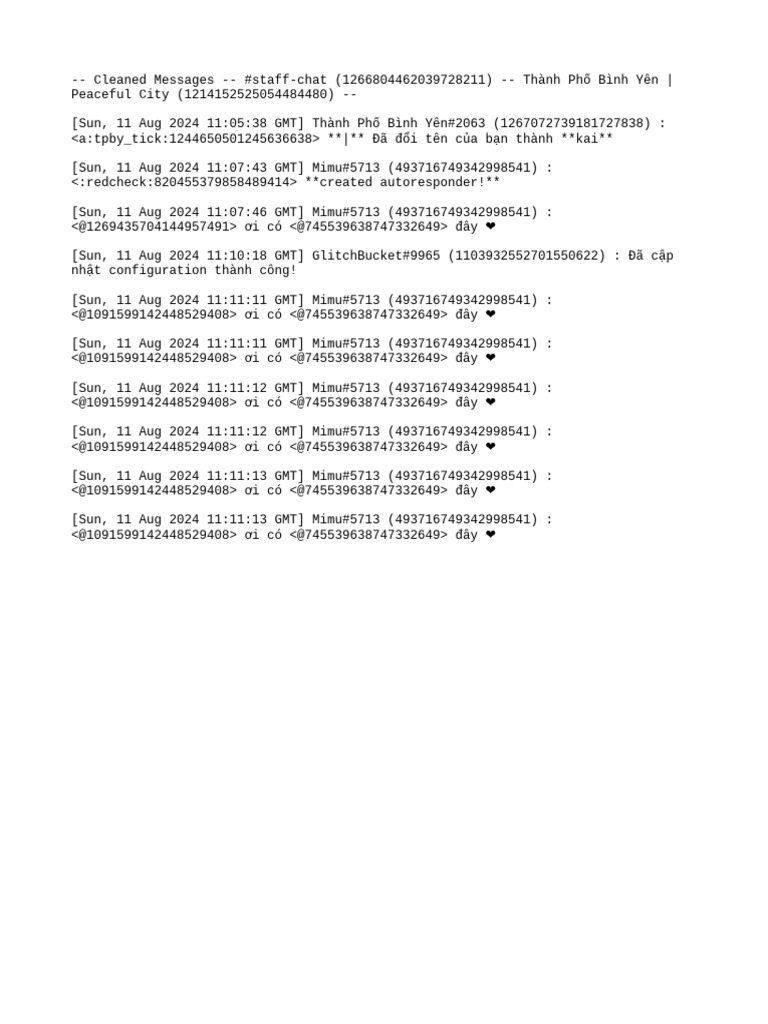 CleanedMessages 3 | PDF