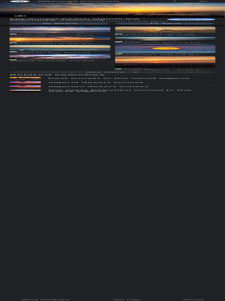 Algerian Beach Sunset - Google Search | PDF