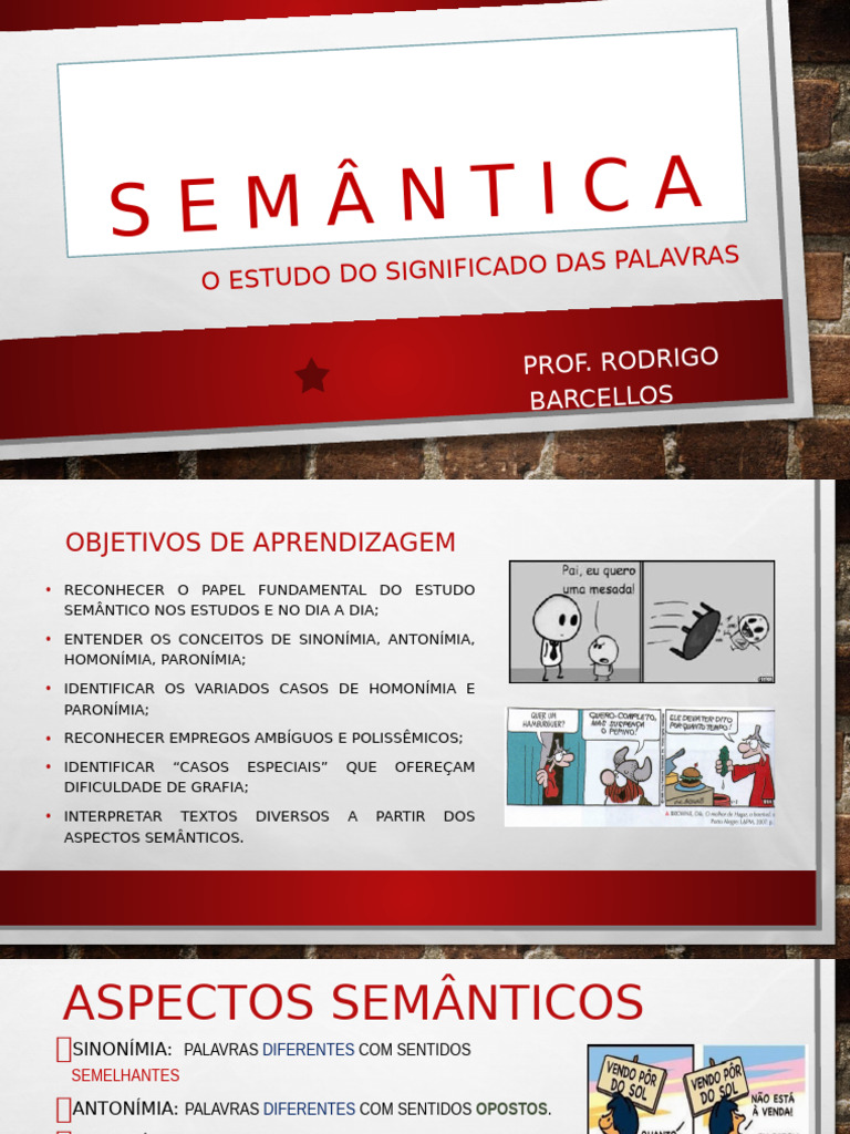 Semântica | PDF