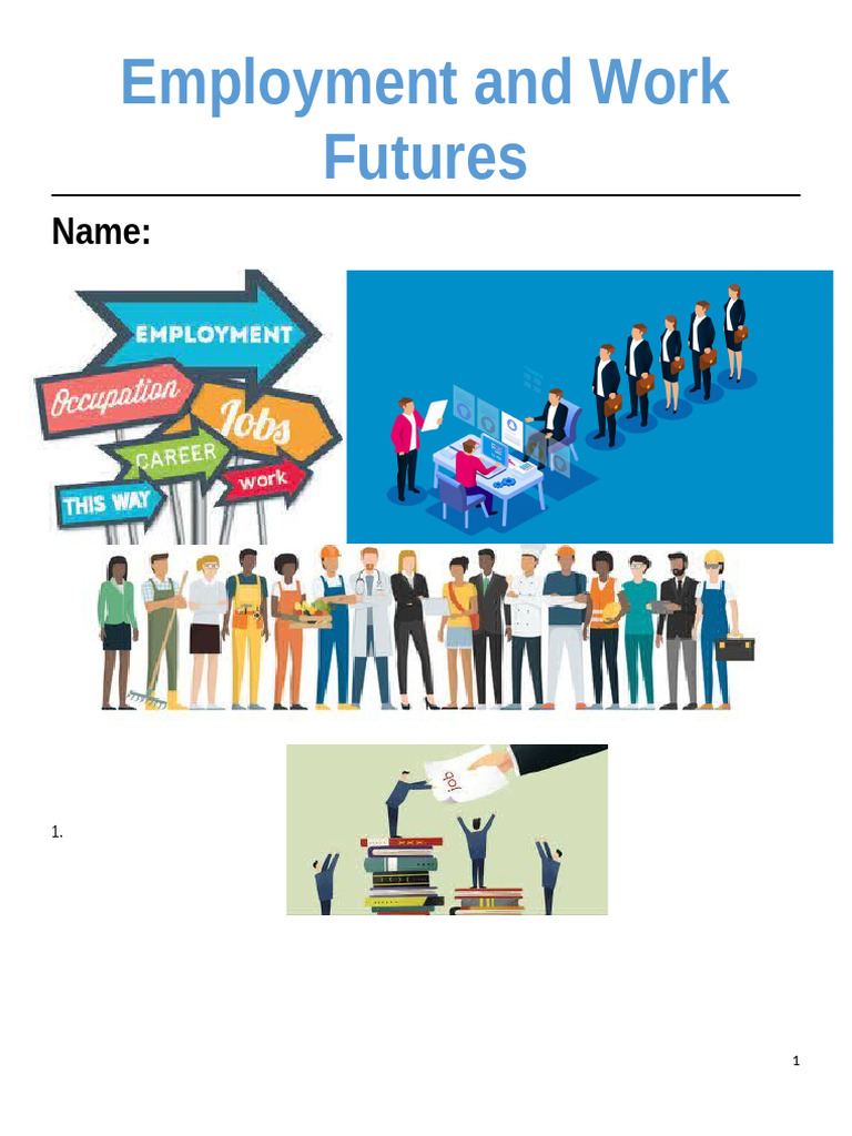 Employment and Work Futures | PDF