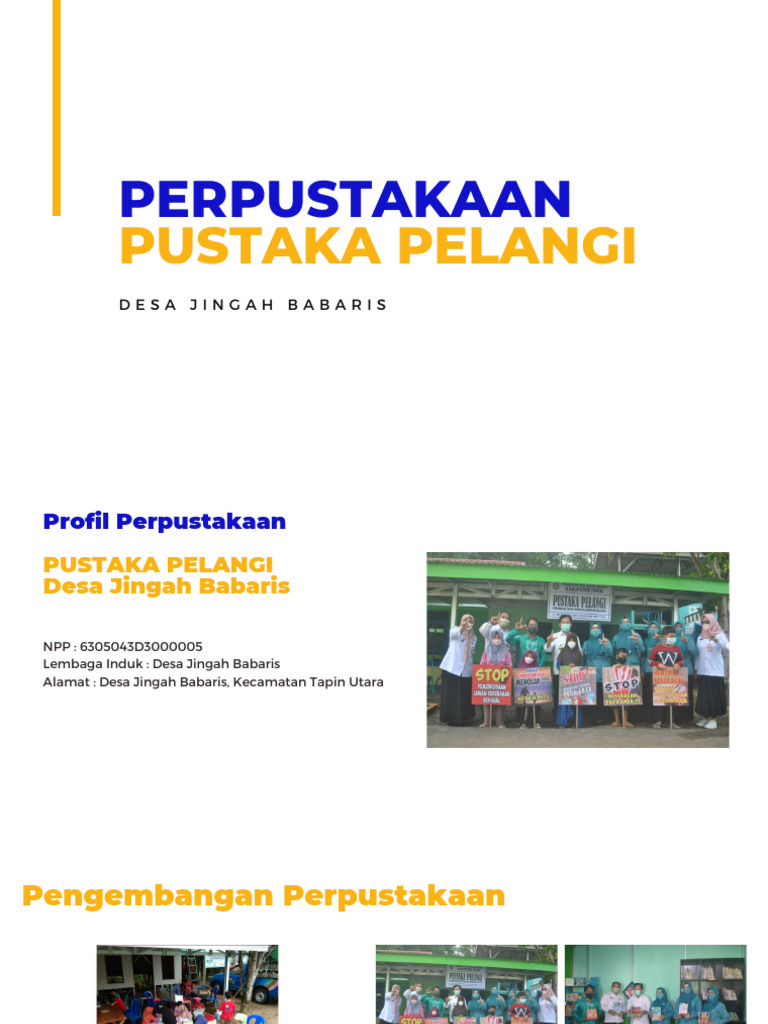 Materi Perpustakaan Jingah Babaris | PDF