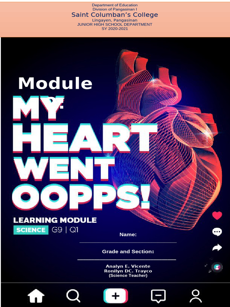 Science 9 Module 1st Quarter Lesson 2 | PDF