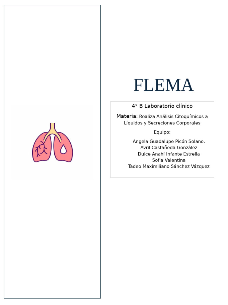 Flema: Colores y Significado Médico | PDF | Alergia | Tos