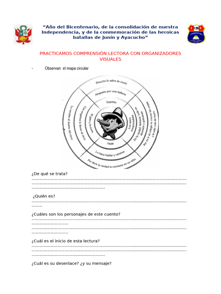 Comprensión Lectora: Cuentos y Lecciones | PDF