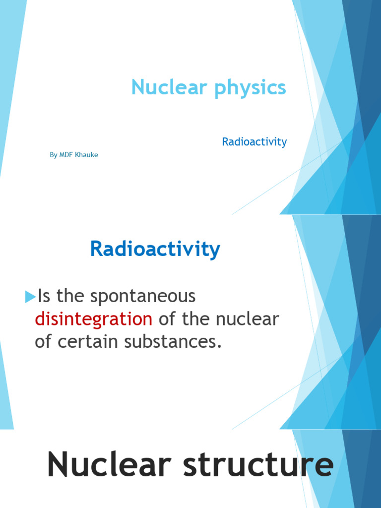 Nuclear Physics | PDF