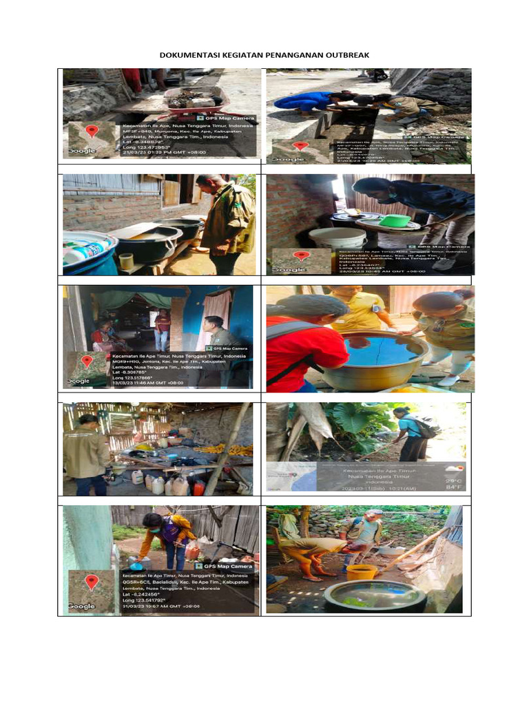 Dokumentasi Penanganan Outbreak Pdf