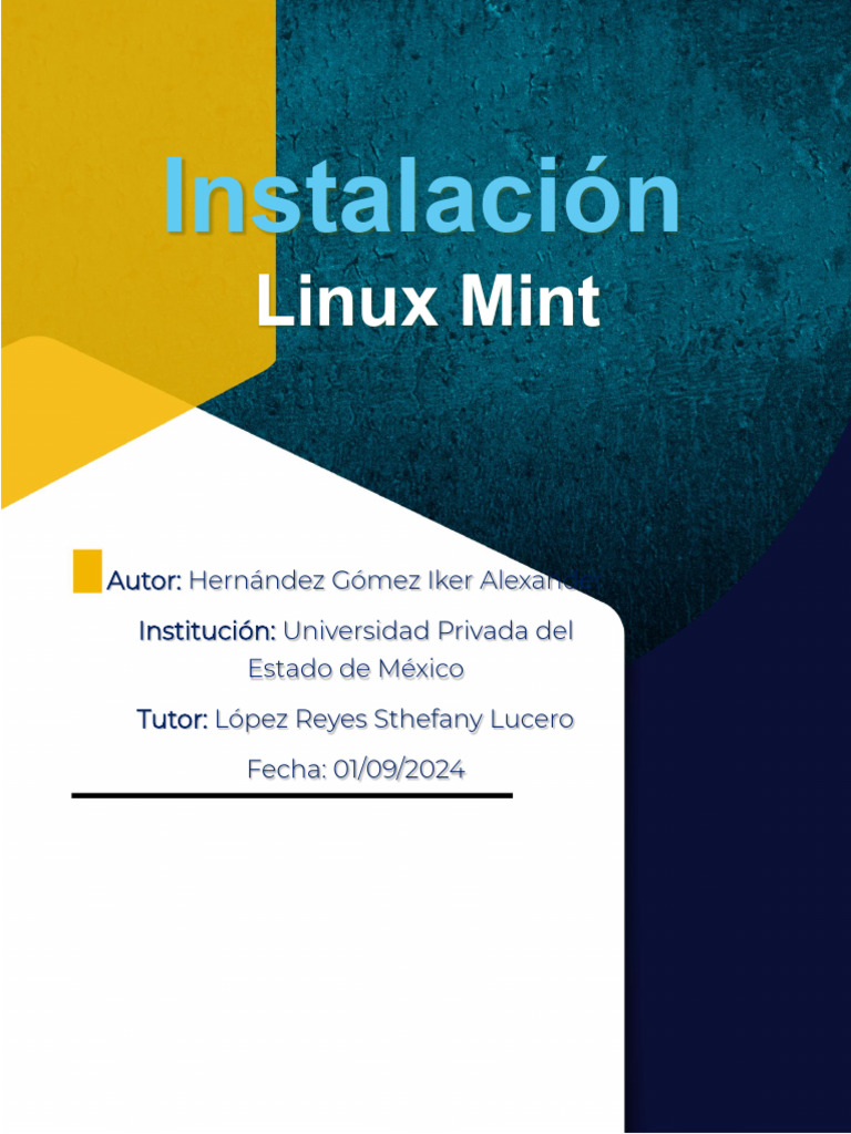 Instalacion LinuxMint | PDF