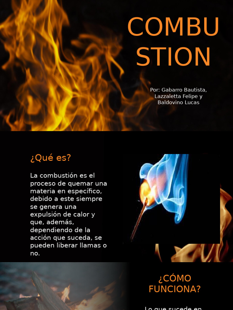 La Combustión | PDF