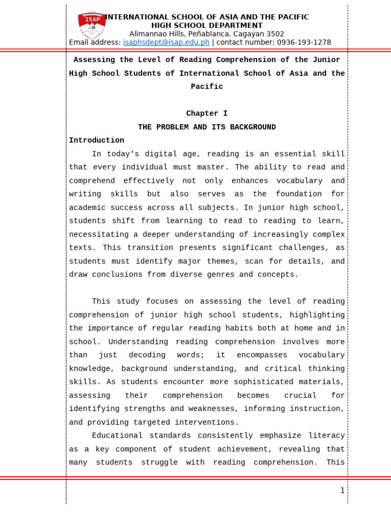 III Reading Comprehension | PDF | Reading Comprehension | Sampling ...