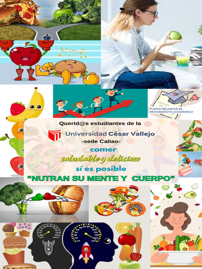 Sesión 9 - Collage de Comida Saludable | PDF