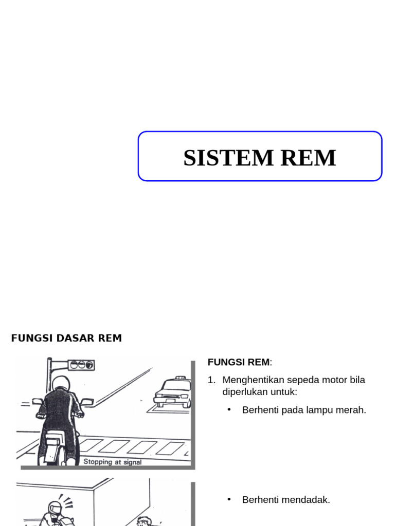Sistem Rem | PDF