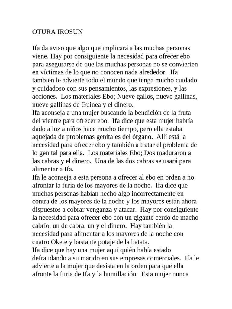 5 Otura Irosun | PDF