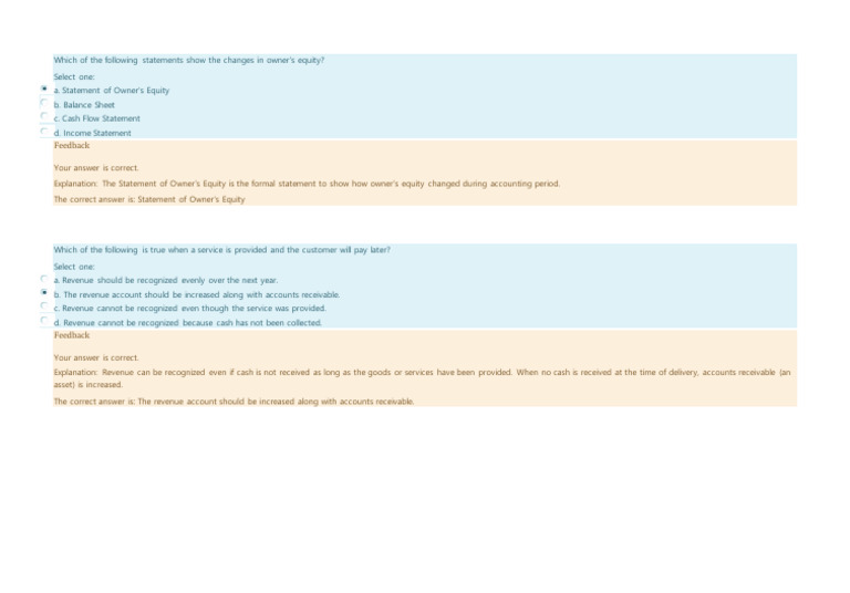 Chapter 2 Practice Questions | PDF