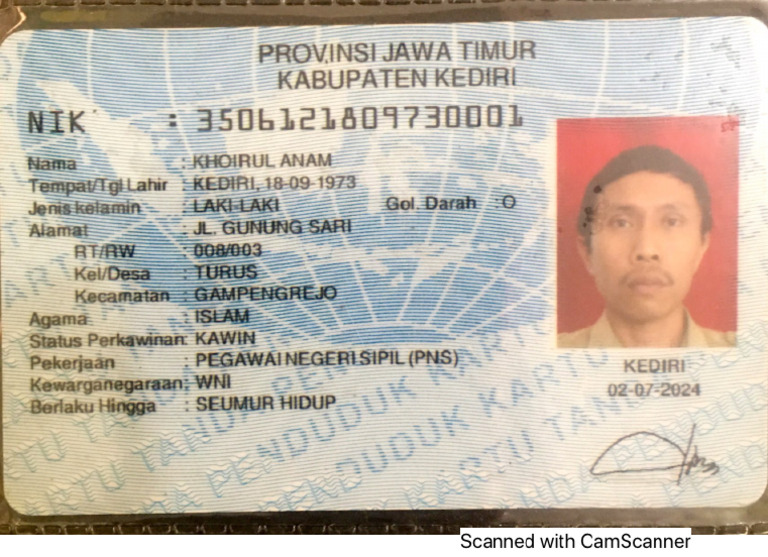 KTP Pak Irul | PDF