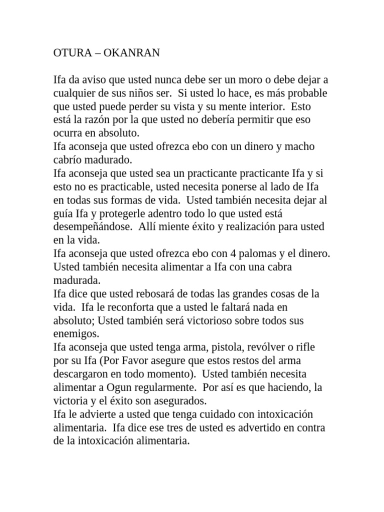 8 Otura Okanran | PDF